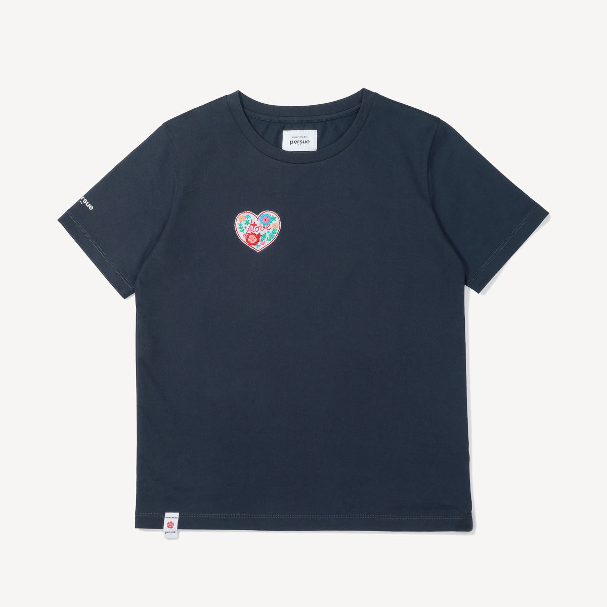 TEE - LOVE EMBROIDERY – Persue Fashion